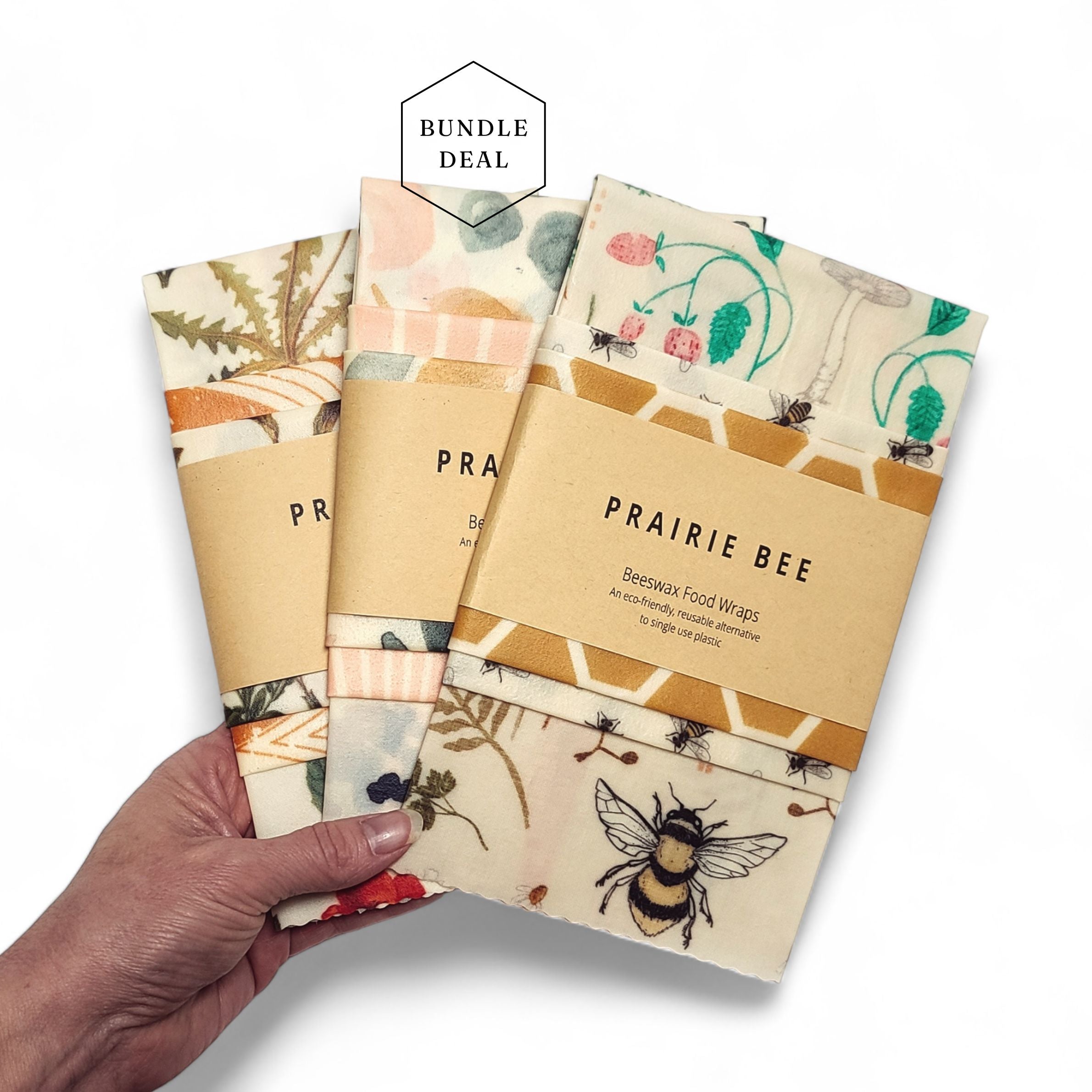 Prairie Bee Wraps: Beeswax Food Wraps & Eco Home Goods